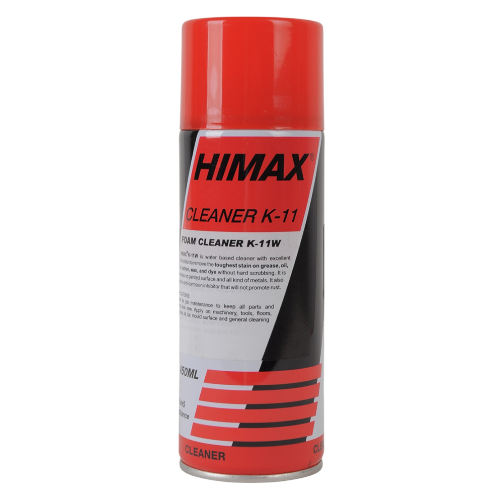 HIMAX FOAM Cleaner (Water base) K-11W (450ml) – Luster Technology ...
